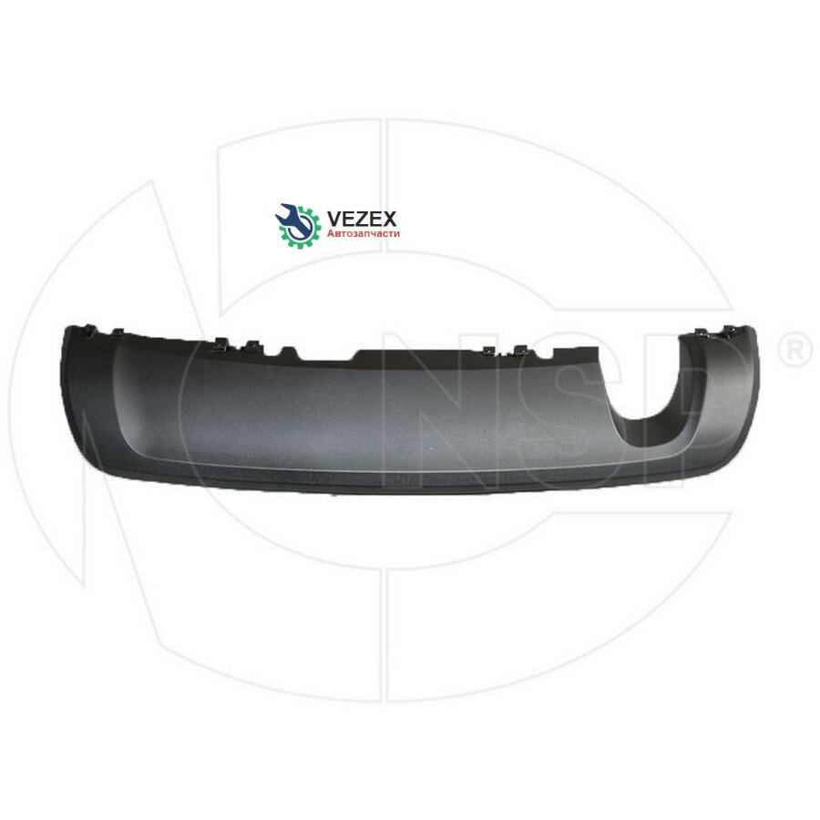 NSP NSP058506500Q0B Накладка бампера заднего NISSAN Terrano (14-)