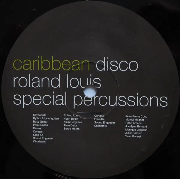 Roland Louis - Caribbean Disco VG+