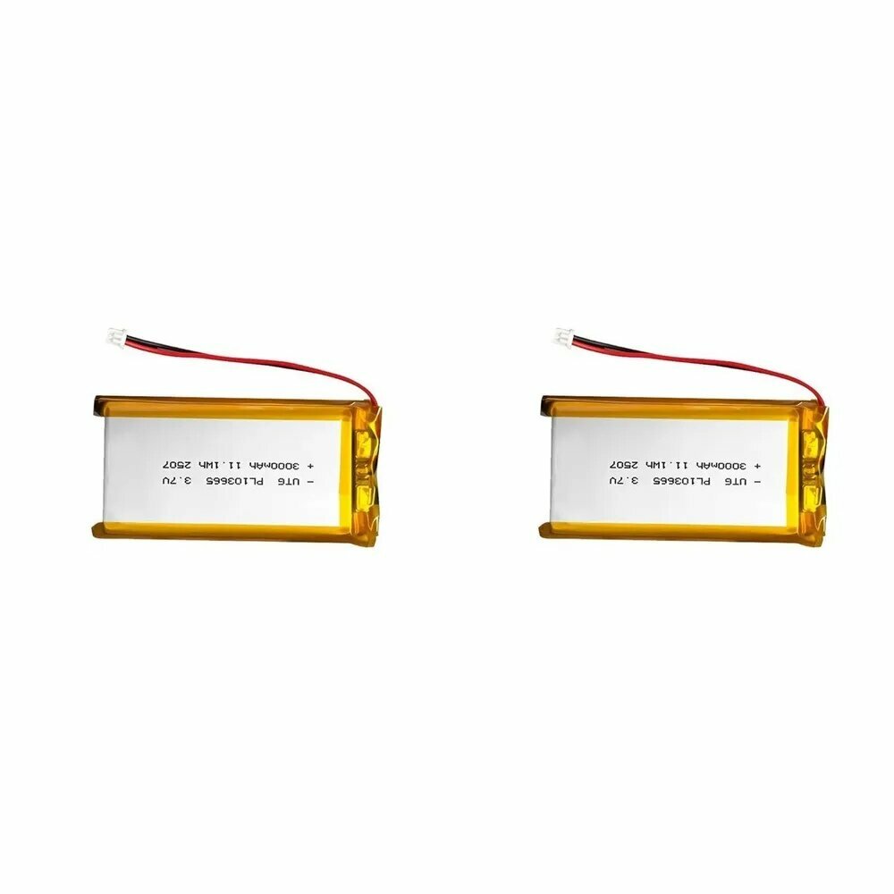 2 шт. для литий-полимерного аккумулятора Heltec V4 3,7 В 3000 мАч PL103665 T114 V2 LoRa 32 V3 Dev-Board