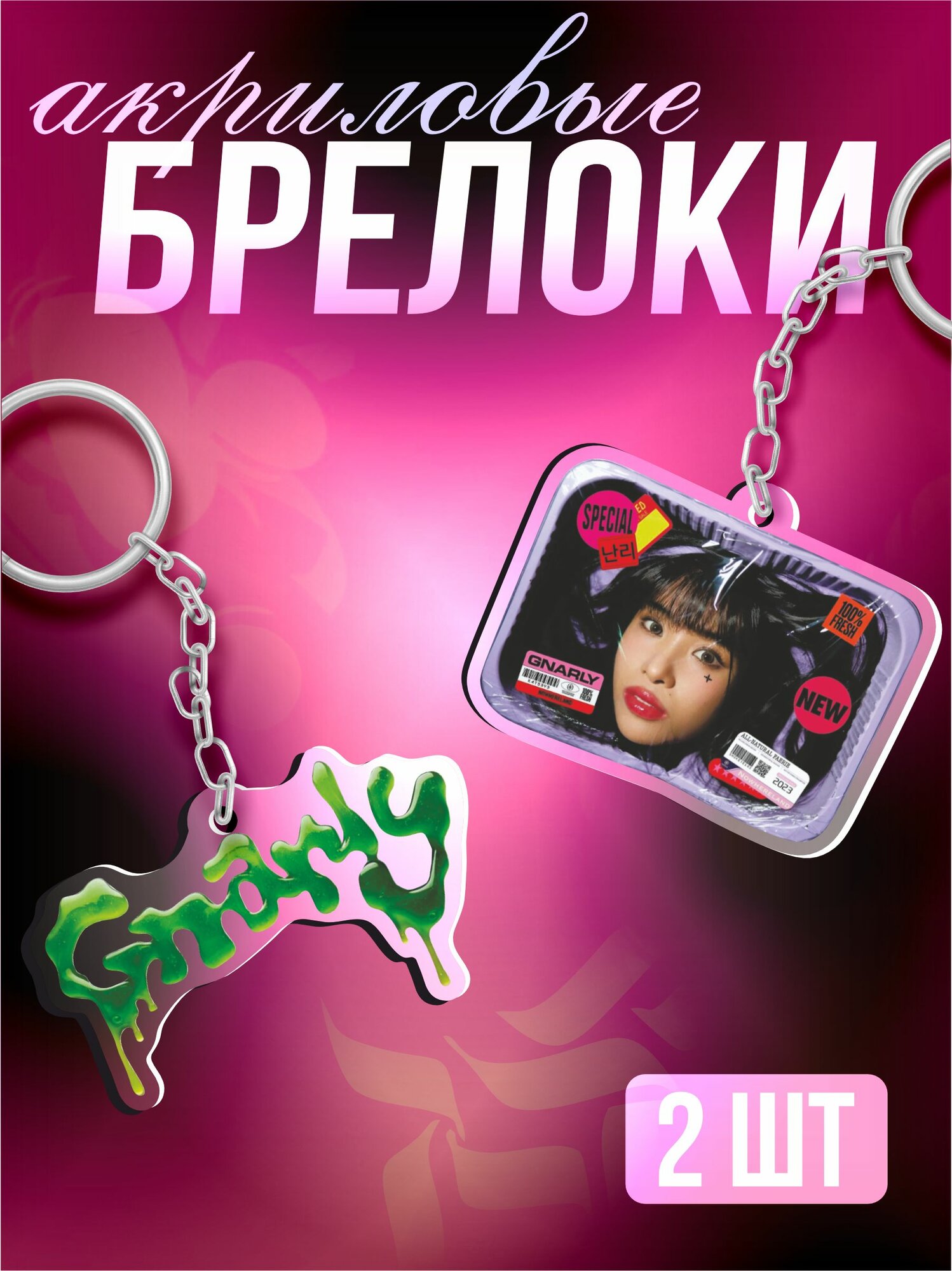 Брелок Sticker Joy