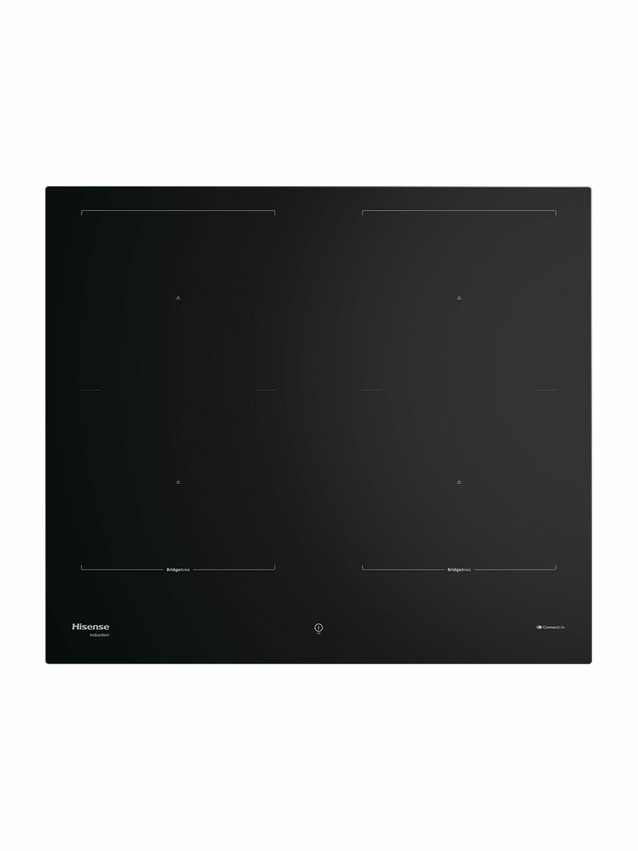 Варочная индукционная панель Hisense HI6443BSCWF сенсорное управление Glow Slider, объединение конфорок, быстрое закипание, таймер