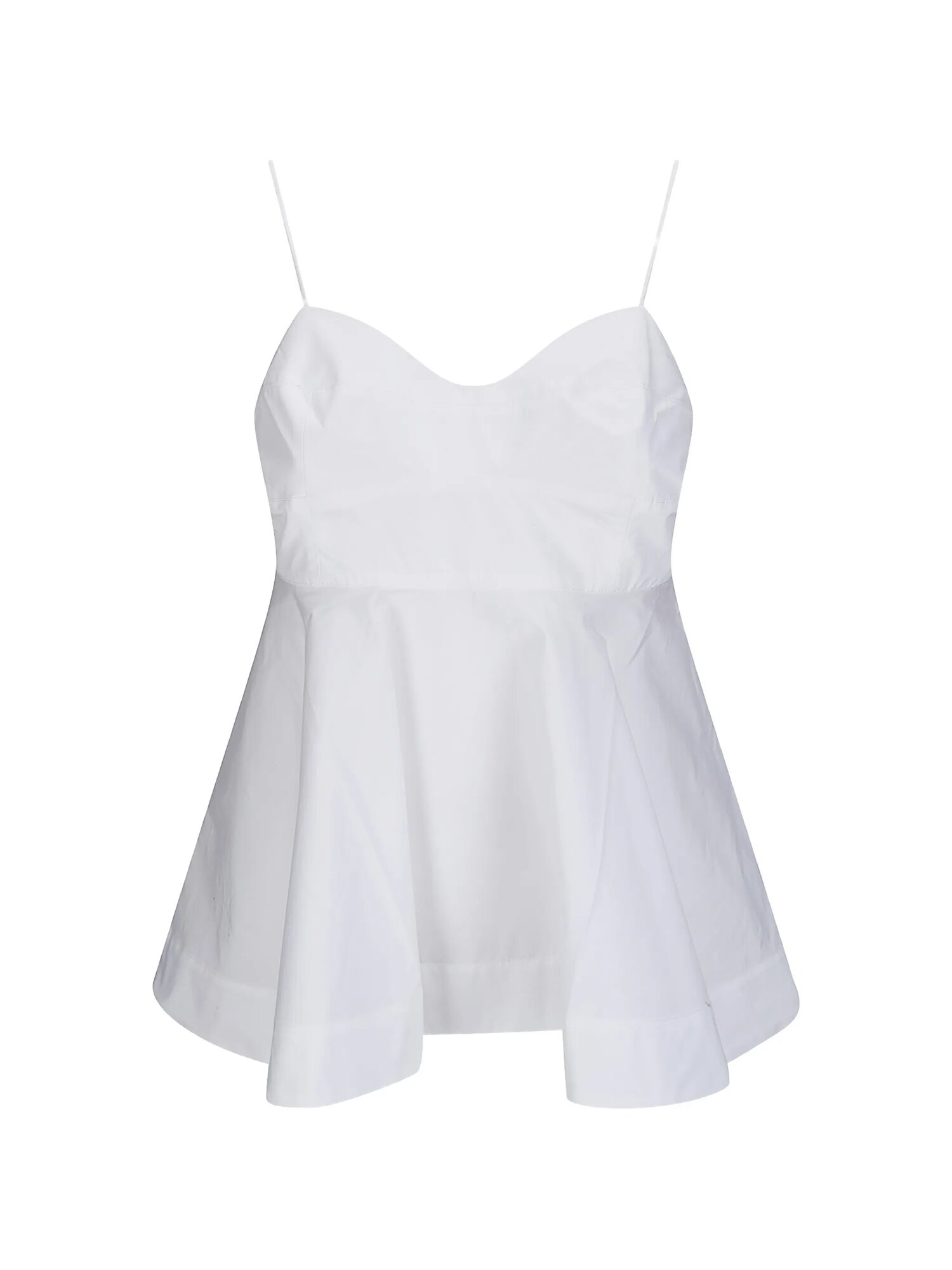 Топ Bustier peplum top