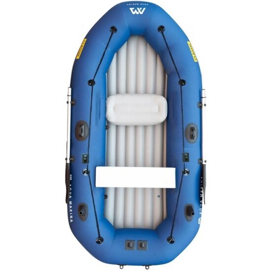 Лодка ПВХ Aqua Marina Classic Boat, 300х134см, алюм. вёсла, насос, сиденья, сумка, до 400кг
