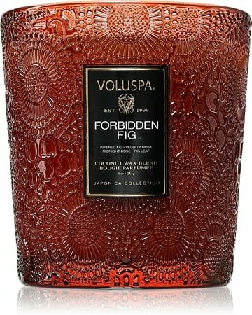 Свеча VOLUSPA Japonica Forbidden Fig, ароматическая, инжир, мускус, роза, 255 г