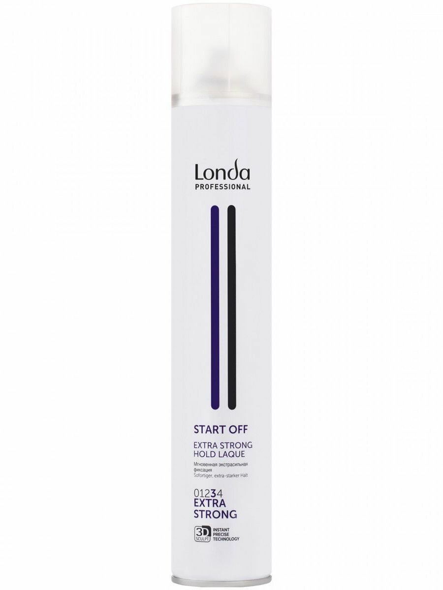 LONDA PROFESSIONAL START OFF Лак экстрасильной фиксации 3, 500 мл