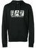Худи EA7 EMPORIO ARMANI, размер S, , black/black