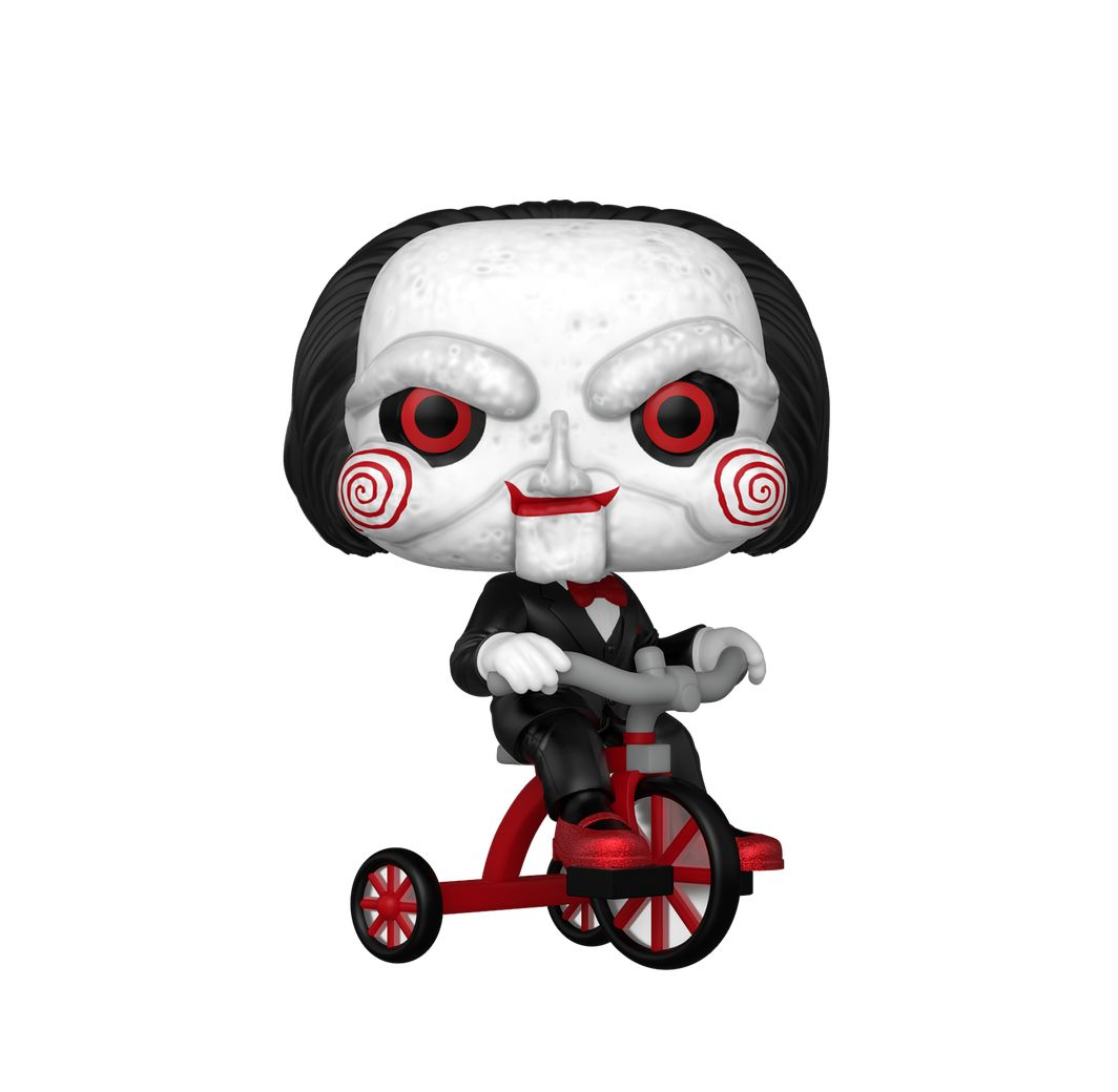 Фигурка Funko POP! Plus: Saw - Billy the Puppet 81961 (1824) Кукла Билли на велосипеде