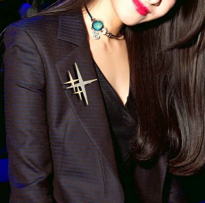 Брошь, пыльная роза — фото 1