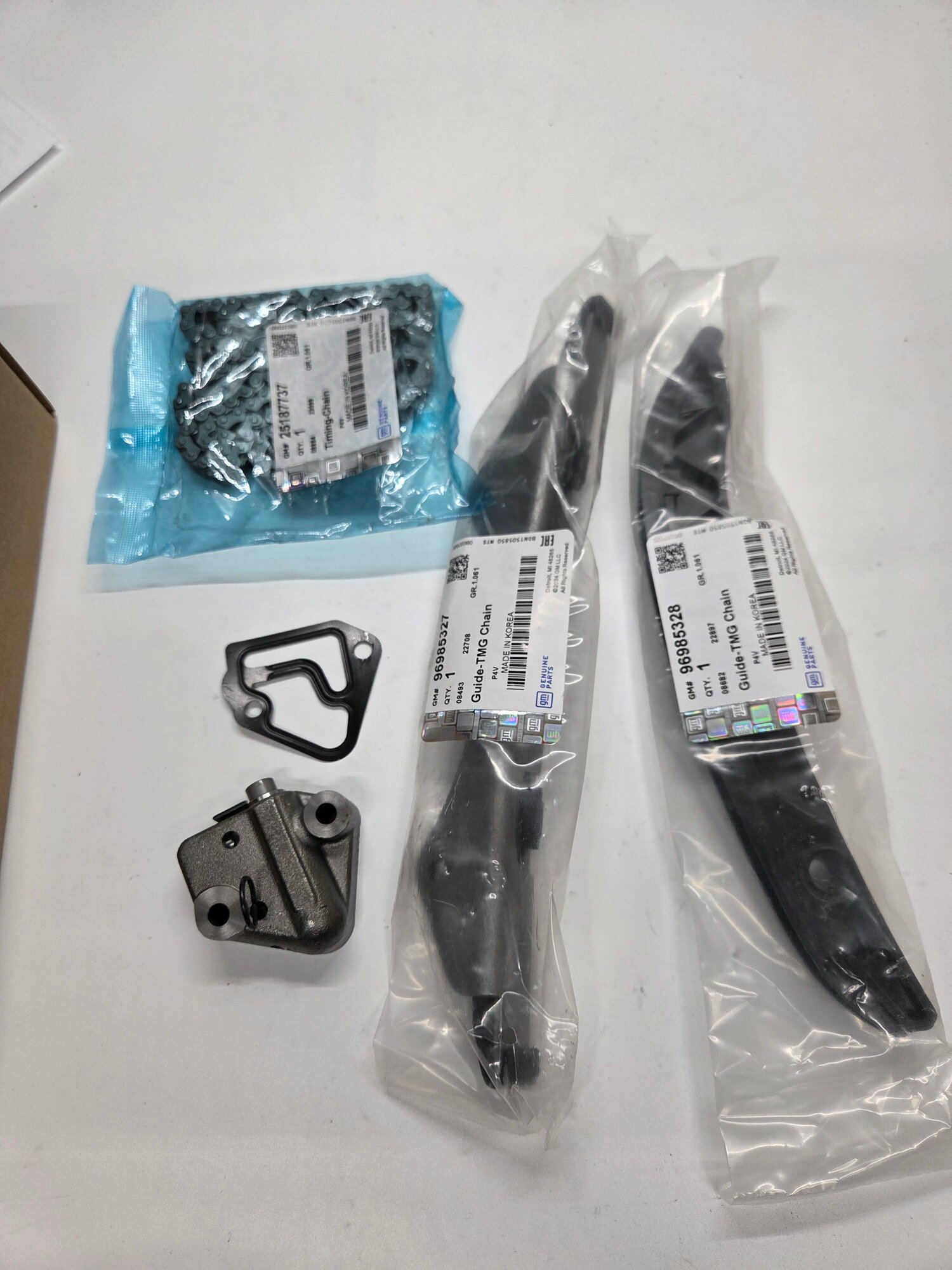 Комплект цепи ГРМ Cobalt/Gentra(25187737/96985326/96985327/96985328)