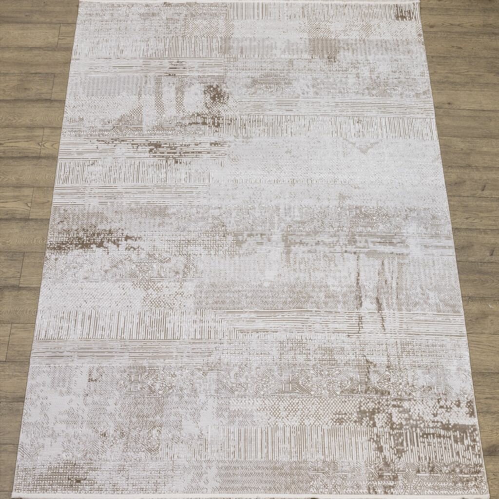 Ковер Турецкий Diva дизайн PU91A цвет WHITE 1.6x2.3м