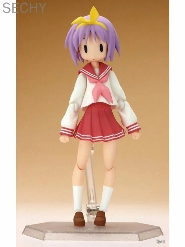 Эксклюзивная коллекционная кукла Figma 013 Hiiragi Kagami 13CM от GSC GOOD SMILE COMPANY и Max Factory по мотивам аниме Lucky Star-SILP
