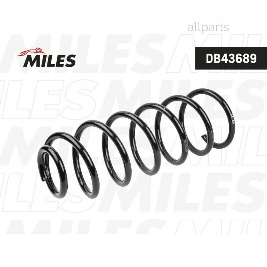 MILES DB43689 Пружина подвески OPEL VECTRA B ESTATE 95-03 зад.