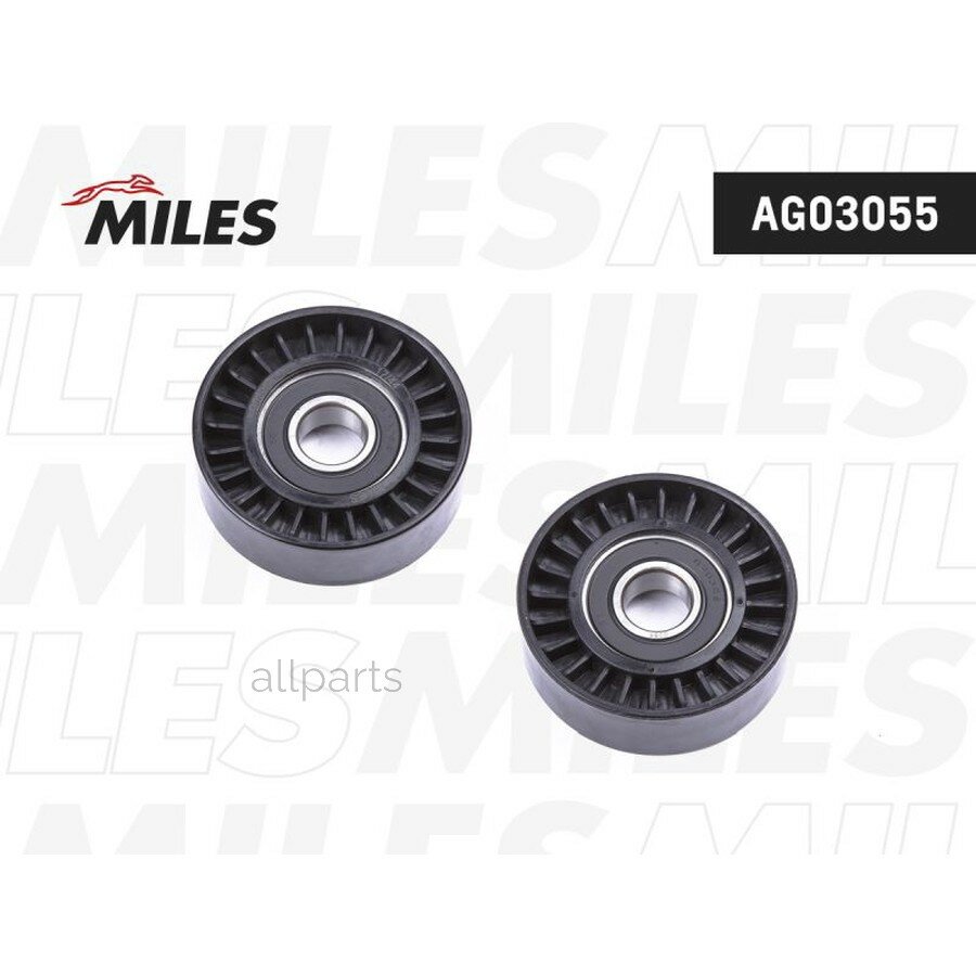 MILES AG03055 Ролик ремня приводного MB W168/W169/W245/W414 1.4-2.0