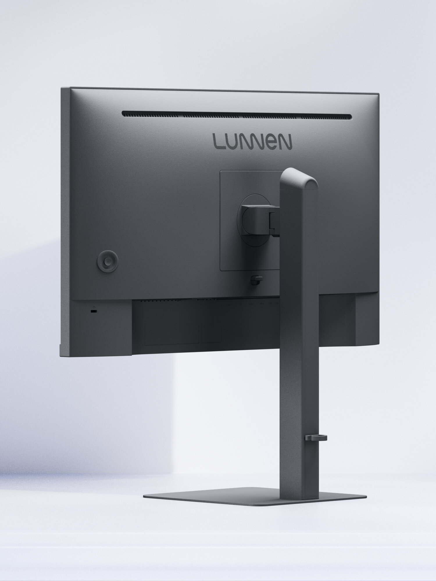 Монитор LUNNEN Ground 24" 2560x1440, Type-C 65 Ватт, 100 Гц, Display Port, HDMI, ML24144WQ02, серый, Lunar Grey — фото 1