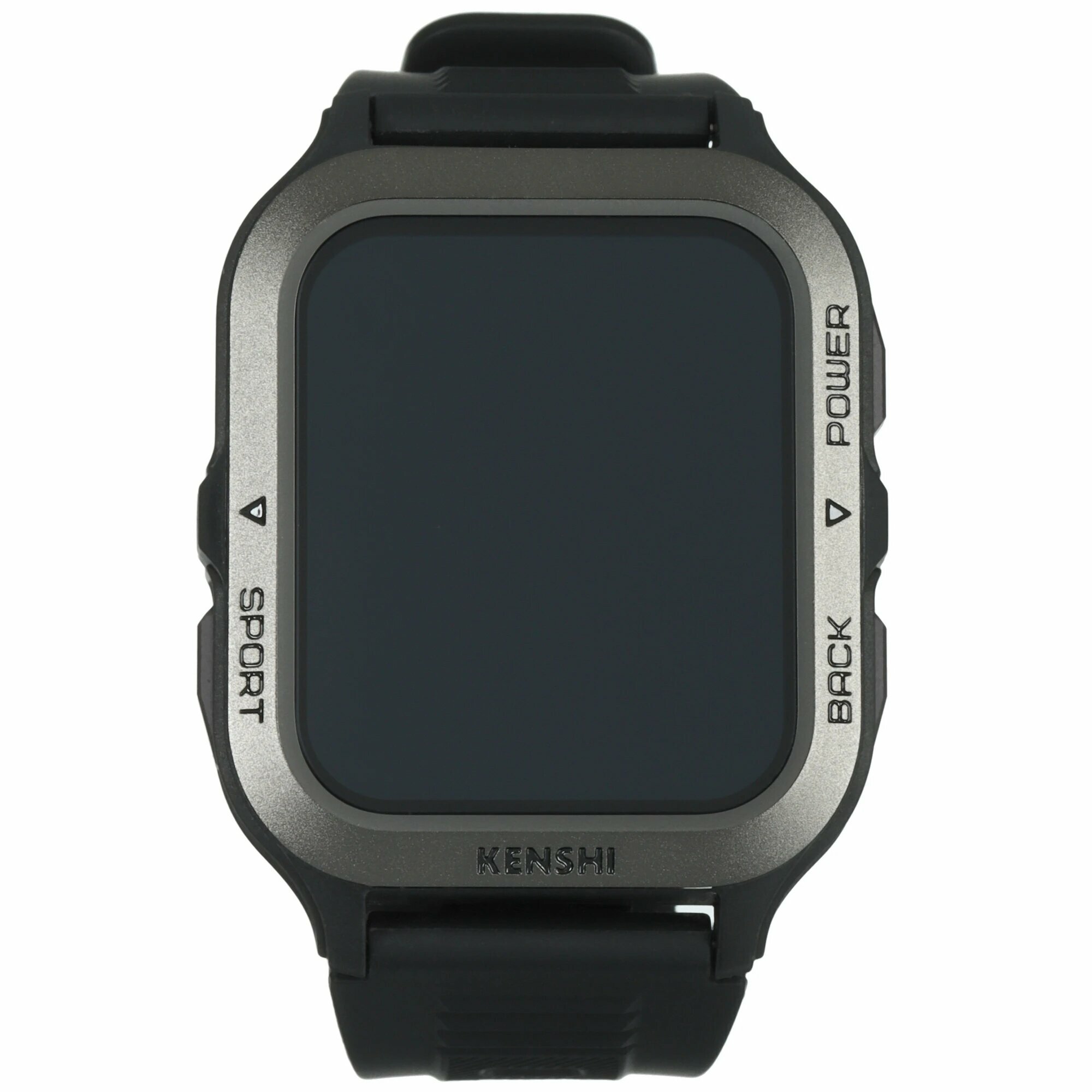 Смарт-часы KENSHI MOTION TANK M2, черный корпус, черный ремешок