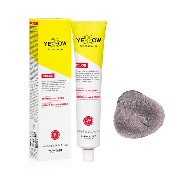 YELLOW PROFESSIONAL Ye Color Permanent Coloring Cream Краска Италия 100 мл