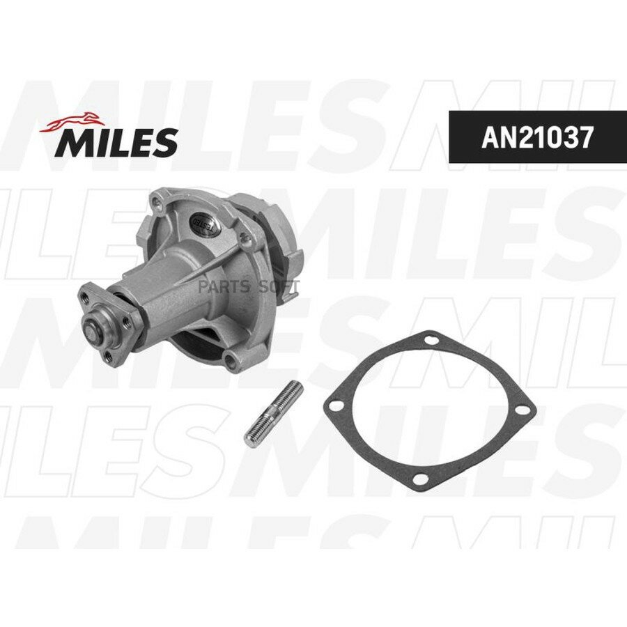 MILES AN21037 Насос водяной ВАЗ 2101-07/2121