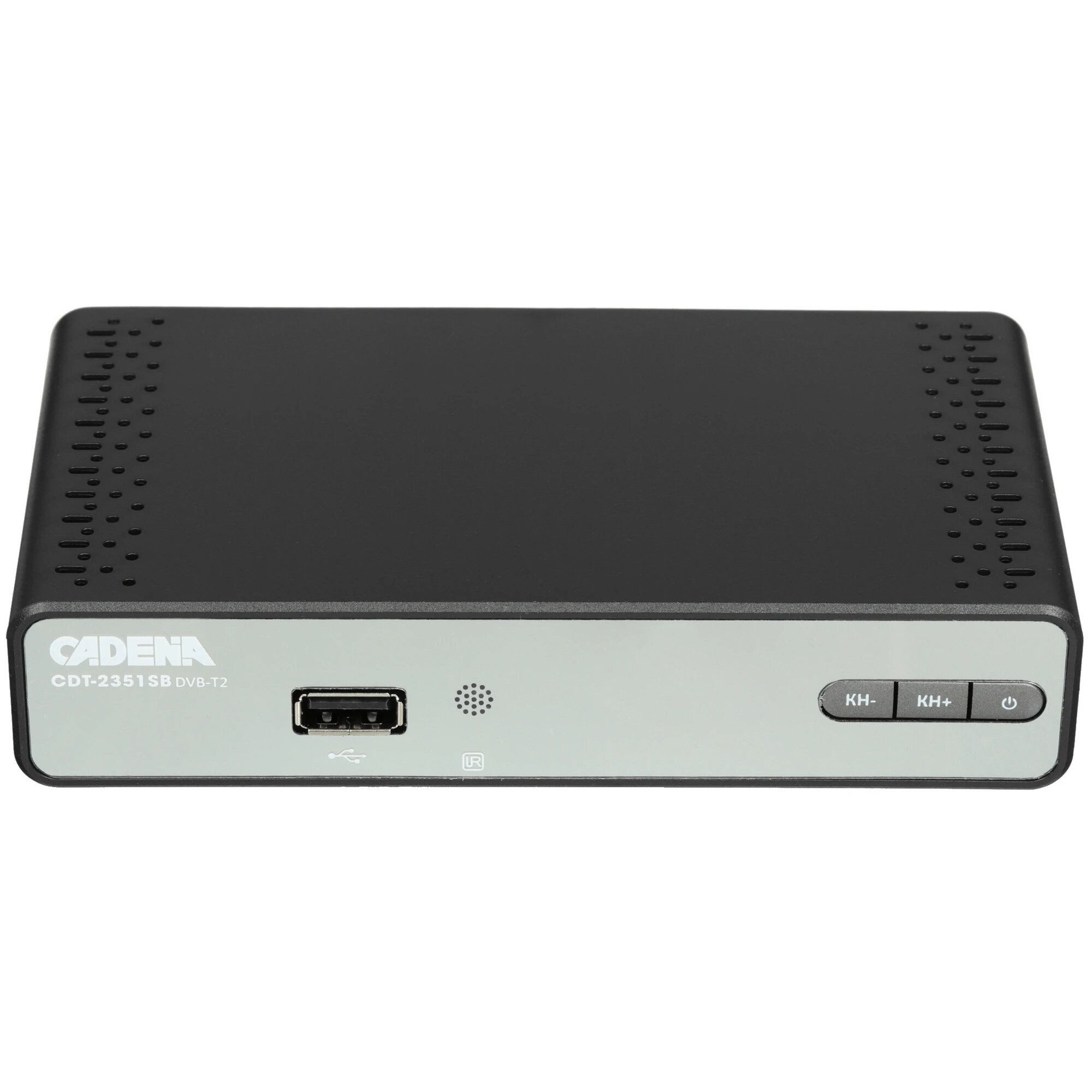 Цифровой ресивер DVB-T2 CADENA CDT-2351SB черный, Time Shift, гид по программам, родительский контроль