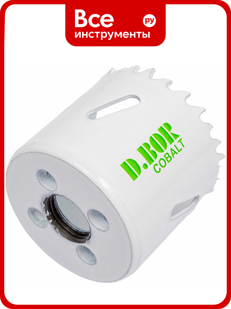 Коронка биметаллическая COBALT M42 48 мм D.BOR D-HS-BIM-CO-38-048