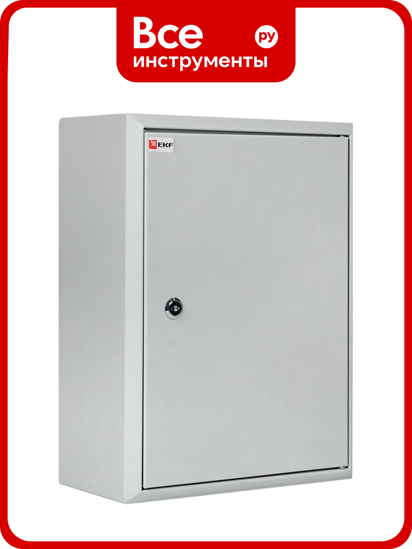 Бокс, EKF, EKF ЩМП-04 mb22-04 9764956, настенный стальной корпус, серый цвет, защита IP31 класс