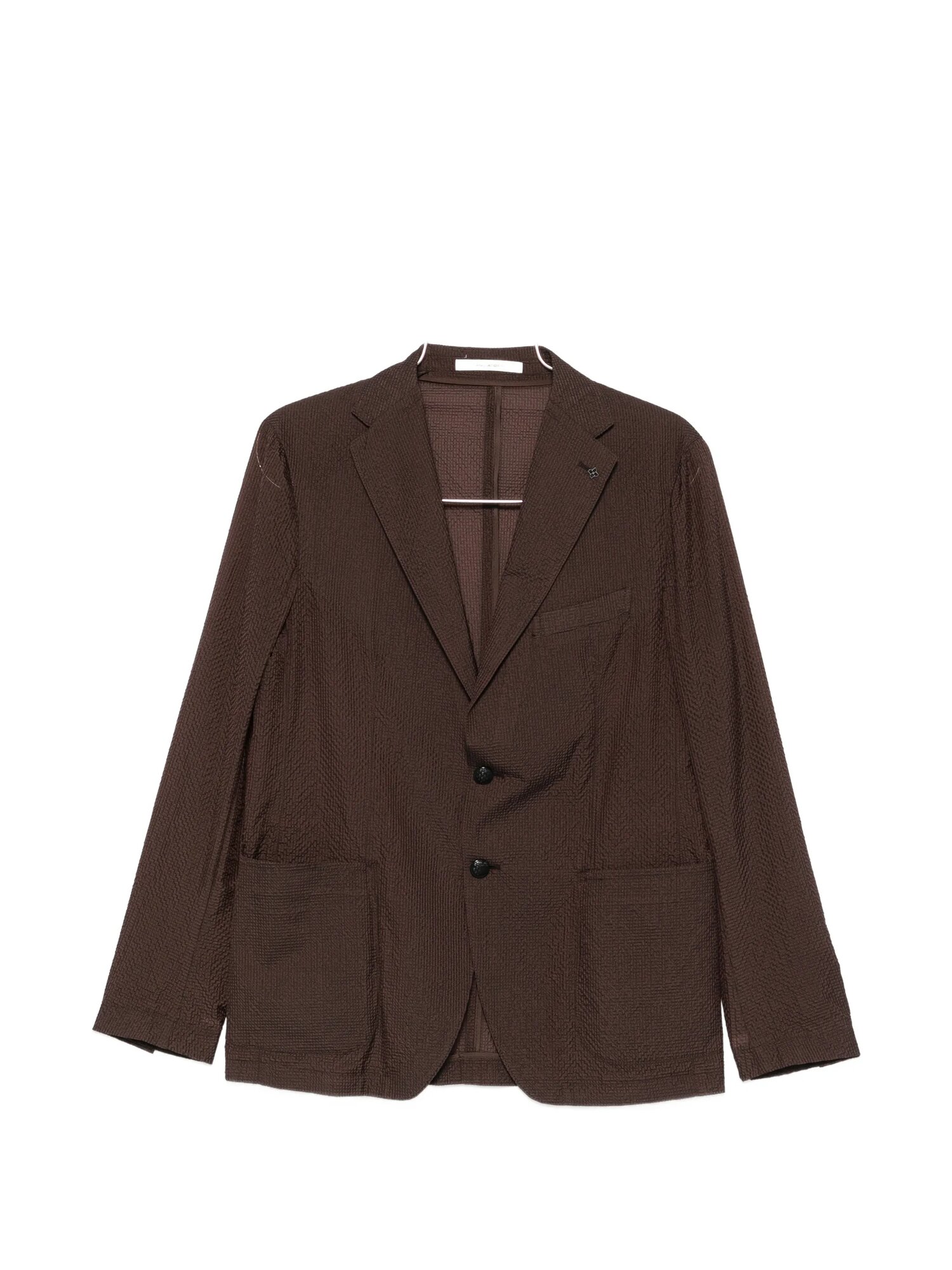 Пиджак Dakar seersucker-textured single-breasted blazer