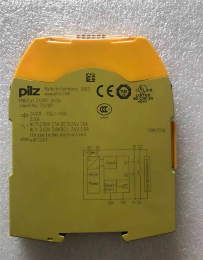 Модуль Pilz 750101 PNOZ s1 Safety Relay 24VDC 2 n/o