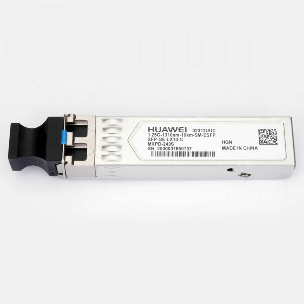 Трансивер Huawe* 02312UUC SFP-GE-LX10-C eSFP GE 1310nm 10km LC (02312UUC)