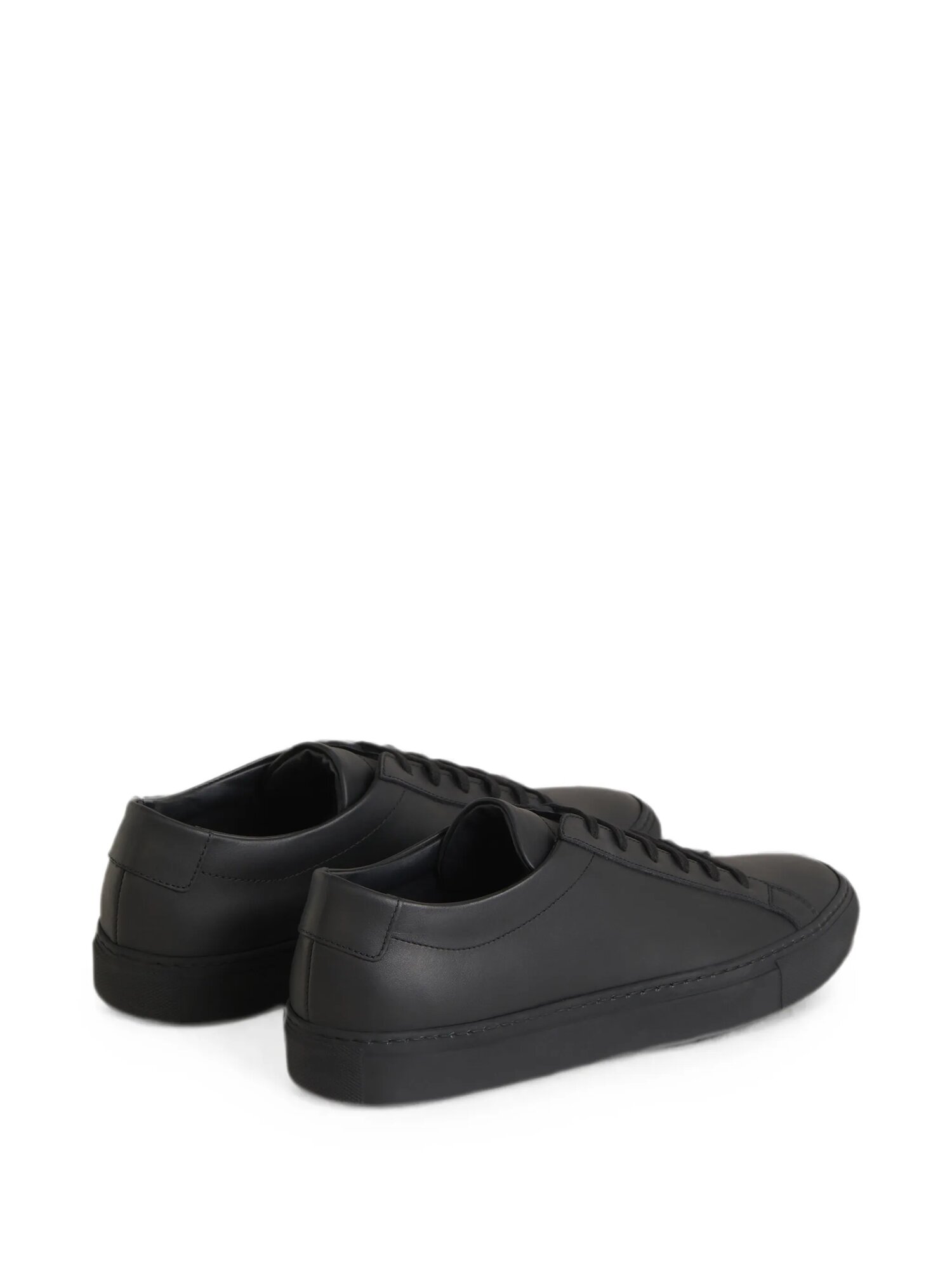 Кроссовки Common Projects Leather sneakers, размер 40, black/black — фото 1