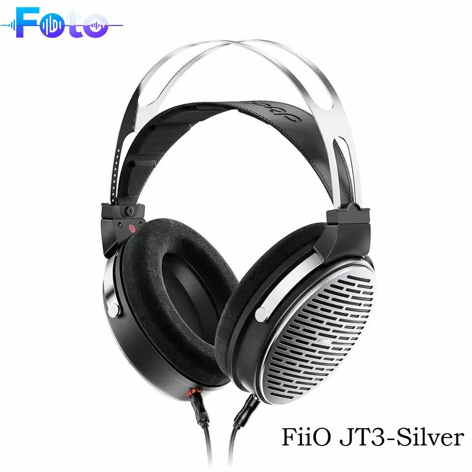 Проводная гарнитура FiiO JT3, устанавливаемая на голову, с динамической катушкой диаметром 50 мм