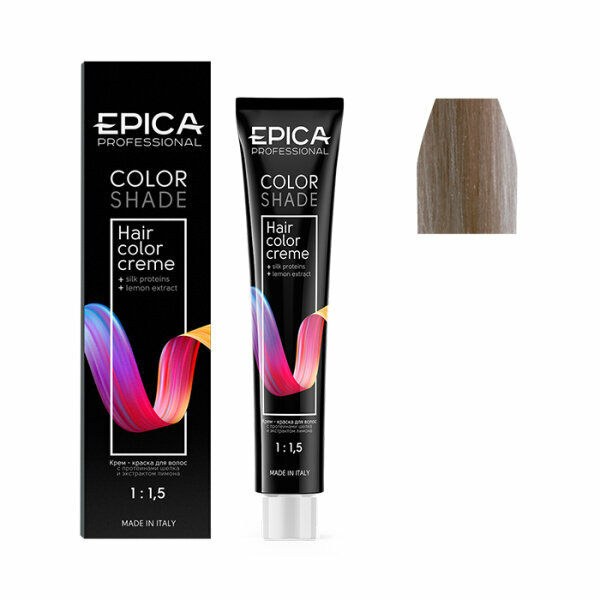 10.12 EPICA PROFESSIONAL COLORSHADE Крем-краска светлый блондин перламутровый, 100 мл.