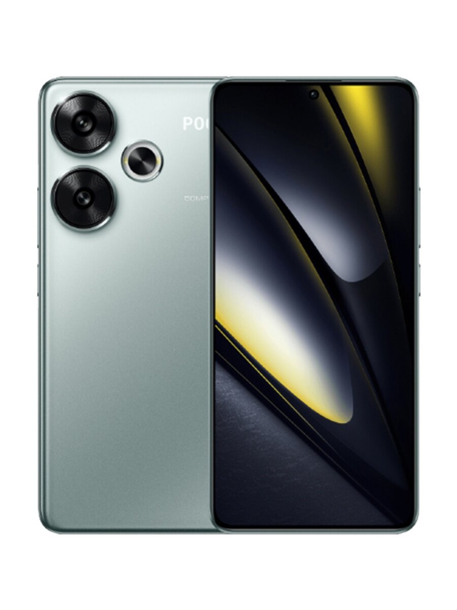 Смартфон Xiaomi poco f6 5G 12+256g Green Qualcomm Snapdragon 8s Gen 3