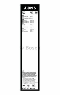 Щетки стеклоочистителя 650 475 мм бескаркасная комплект 2 шт BOSCH AeroTwin