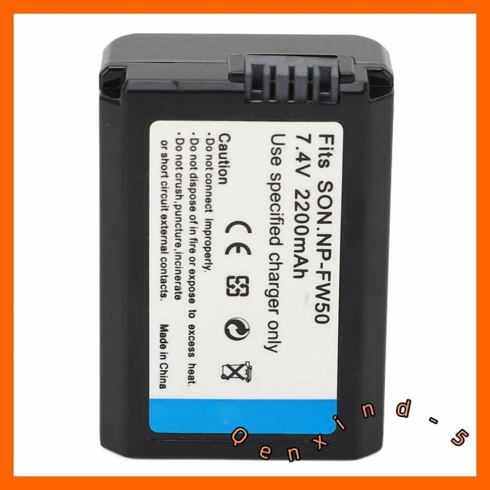 Литиевый аккумулятор NP FW50, 2200mAh, высокий срок службы, для A6000 A6300 A7 A7II A7SII
