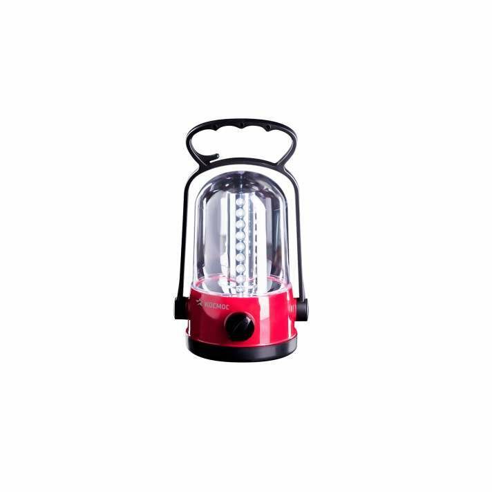 Фонарь кемпинговый Космос аккумуляторный, Accu, 32 LED, ручка-трансформер