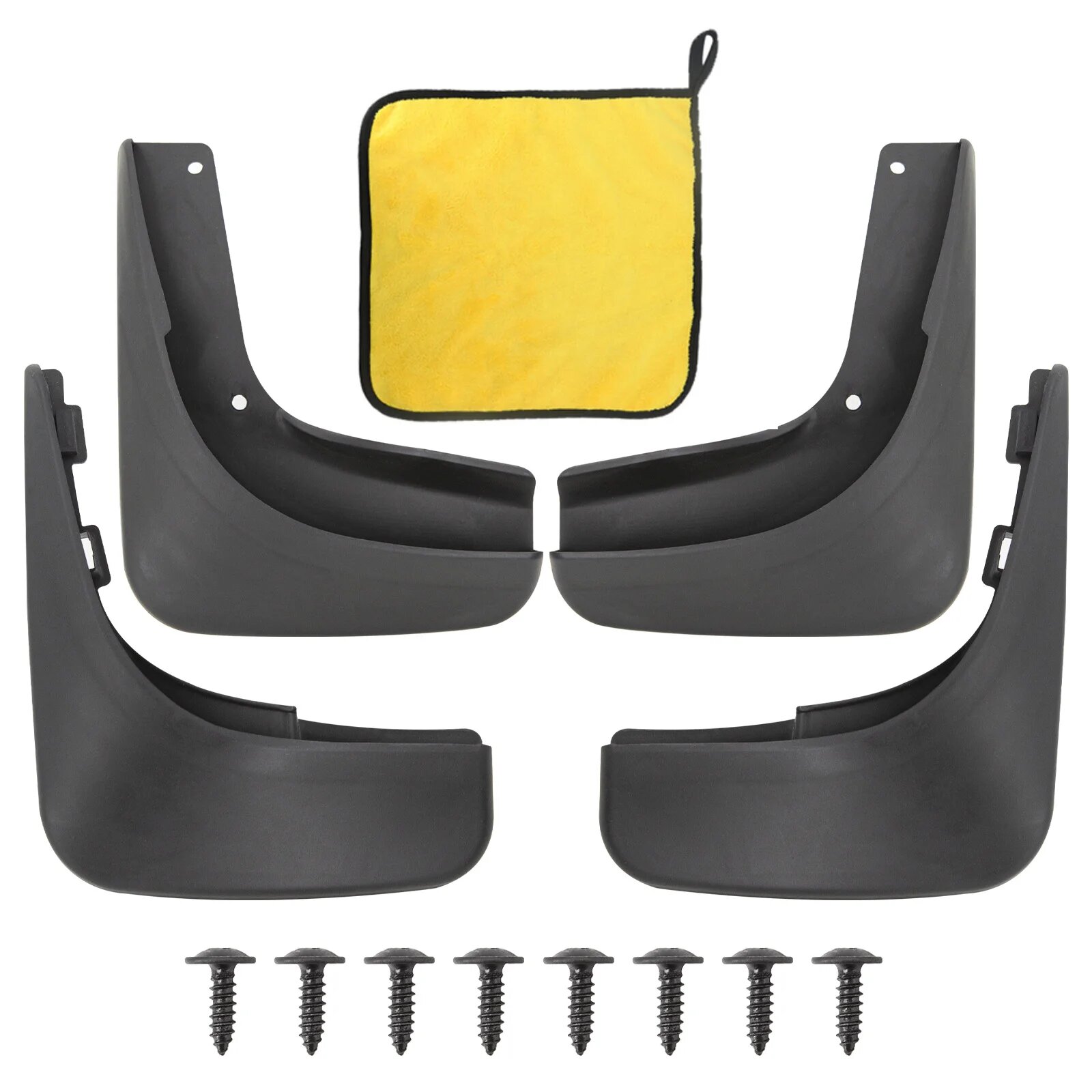 Брызговики комплект VW Golf 6 Mk6 2009-2012, Set A