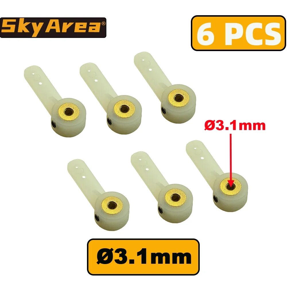 SKYAREA Аксессуары для RC Fixwing из нейлона 6 шт. Dia. 3.1mm X 6PCS