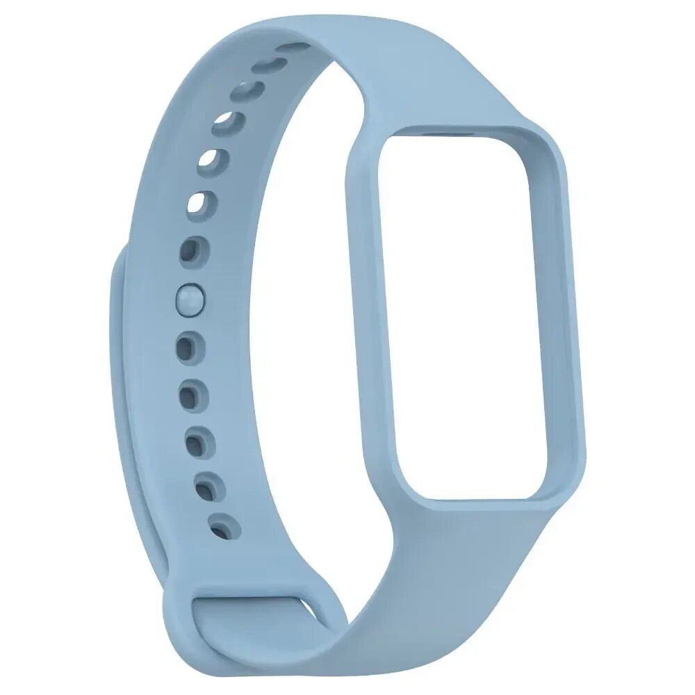 Силиконовый ремешок для Redmi Smart Band 2 голубой