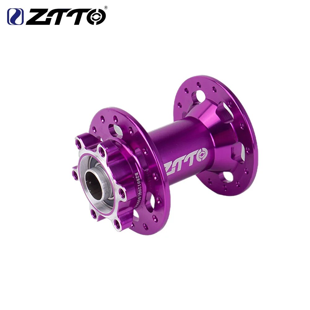 ZTTO P5 фиолетовая втулка MTB 36H 9x100QR