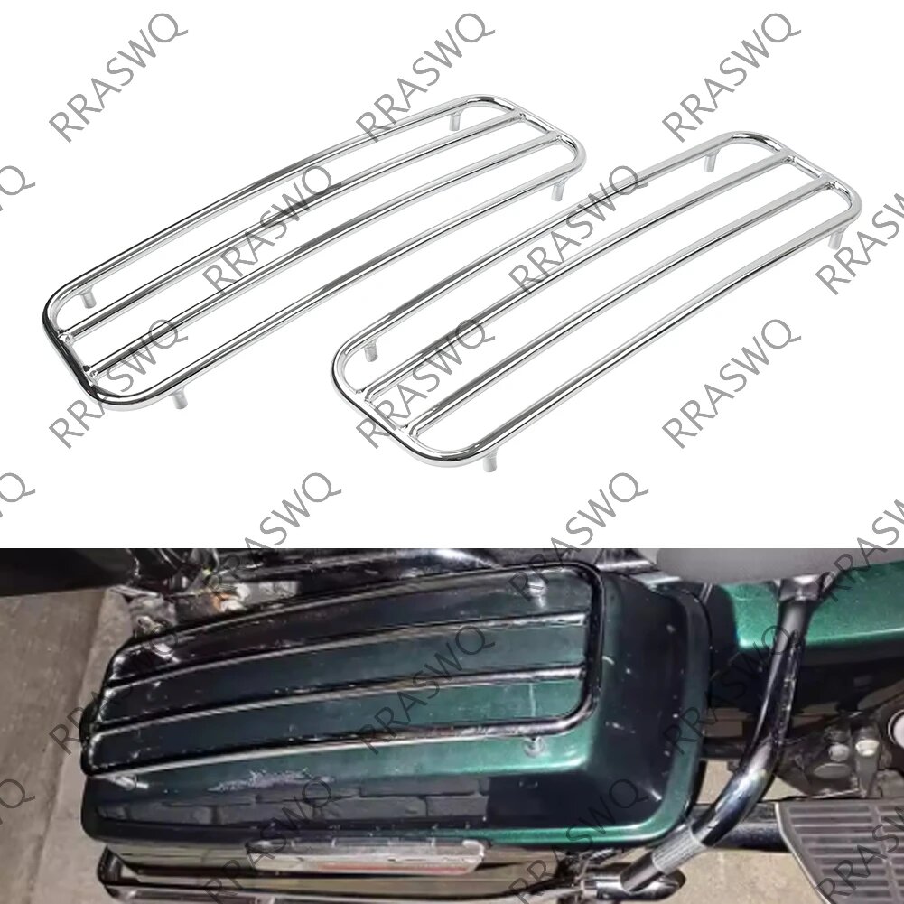 Жесткие седельные сумки, верхние направляющие для Harley Road King Electra Road Street Glide 1993, 1994, 1995, 1996, 1997, 1998, 1999, 2000-2013 гг.