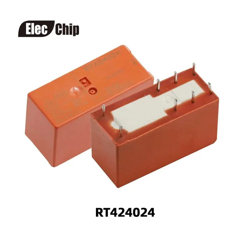 Реле мощности Elec Chip RT424005 RT424012 RT424024 RT424048 RT424012F 5 шт. RT424024