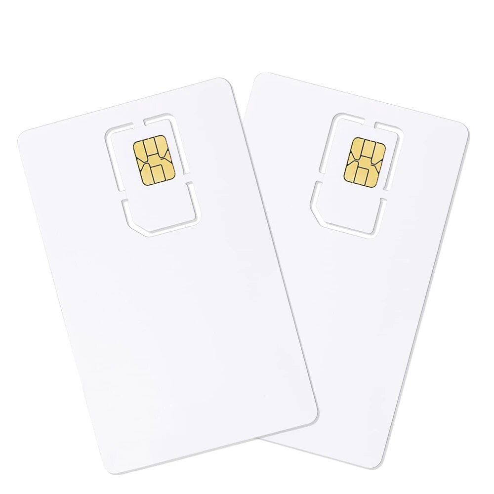 20 шт./лот записываемая программируемая пустая SIM-карта USIM 4G LTE WCDMA GSM SIM-карта с микро-нано-размером FF 3FF 4FF для Milenage