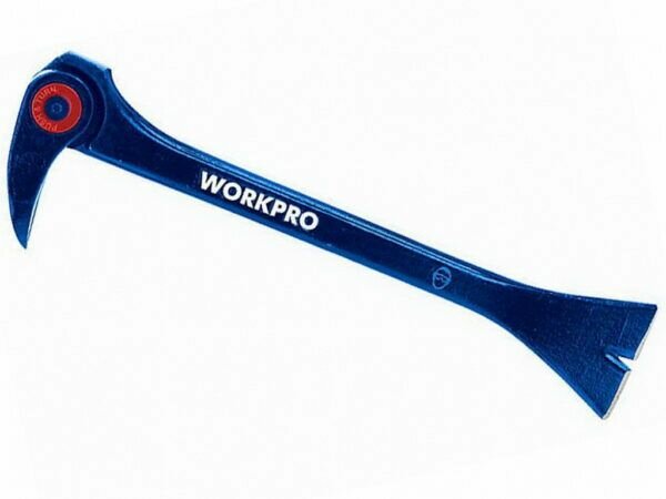 Монтировка WORKPRO WP245008 гвоздодер с поворотной головой 250мм