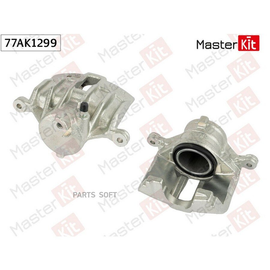 MASTERKIT 77AK1299 Тормозной суппорт перед. прав. Land Rover FREELANDER (L314) 1998 - 2006 77AK1299