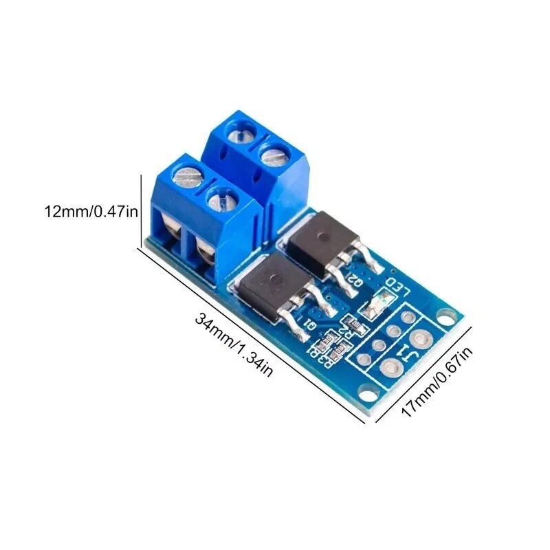 Модуль управления MOSFET 15A 400W DC5V-36V 3 pcs