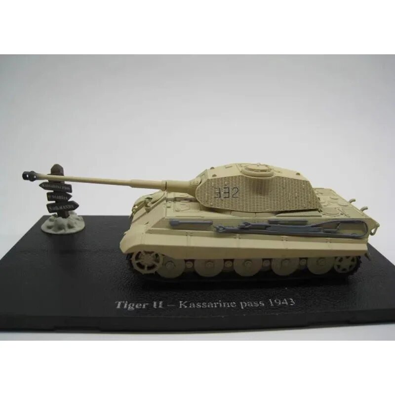 ATLAS литой под давлением масштаб 1:72 KING6 тяжелый танк 1943, имитация сплава, коллекция моделей автомобилей, сувенир, статическое шоу, праздничный подарок, игрушки