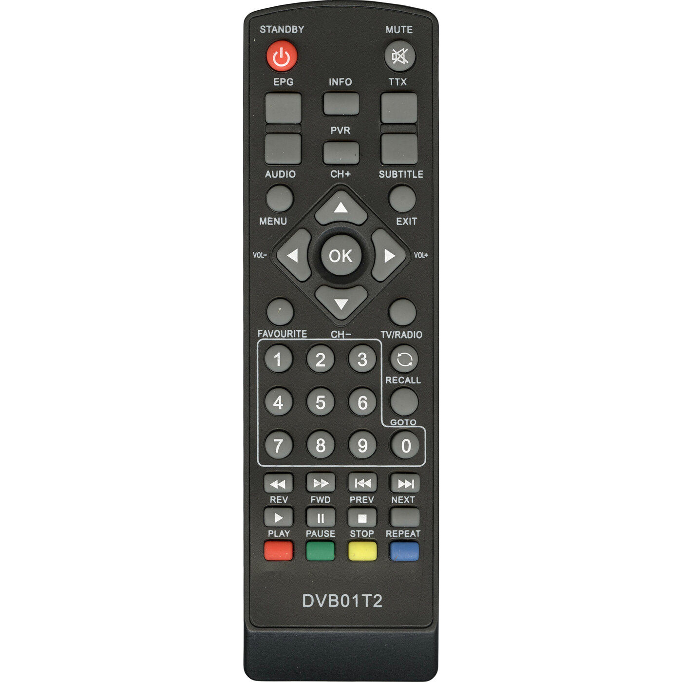 Пульт Hyundai QF-6222 DVB01T2 (WV-T38) HOB754
