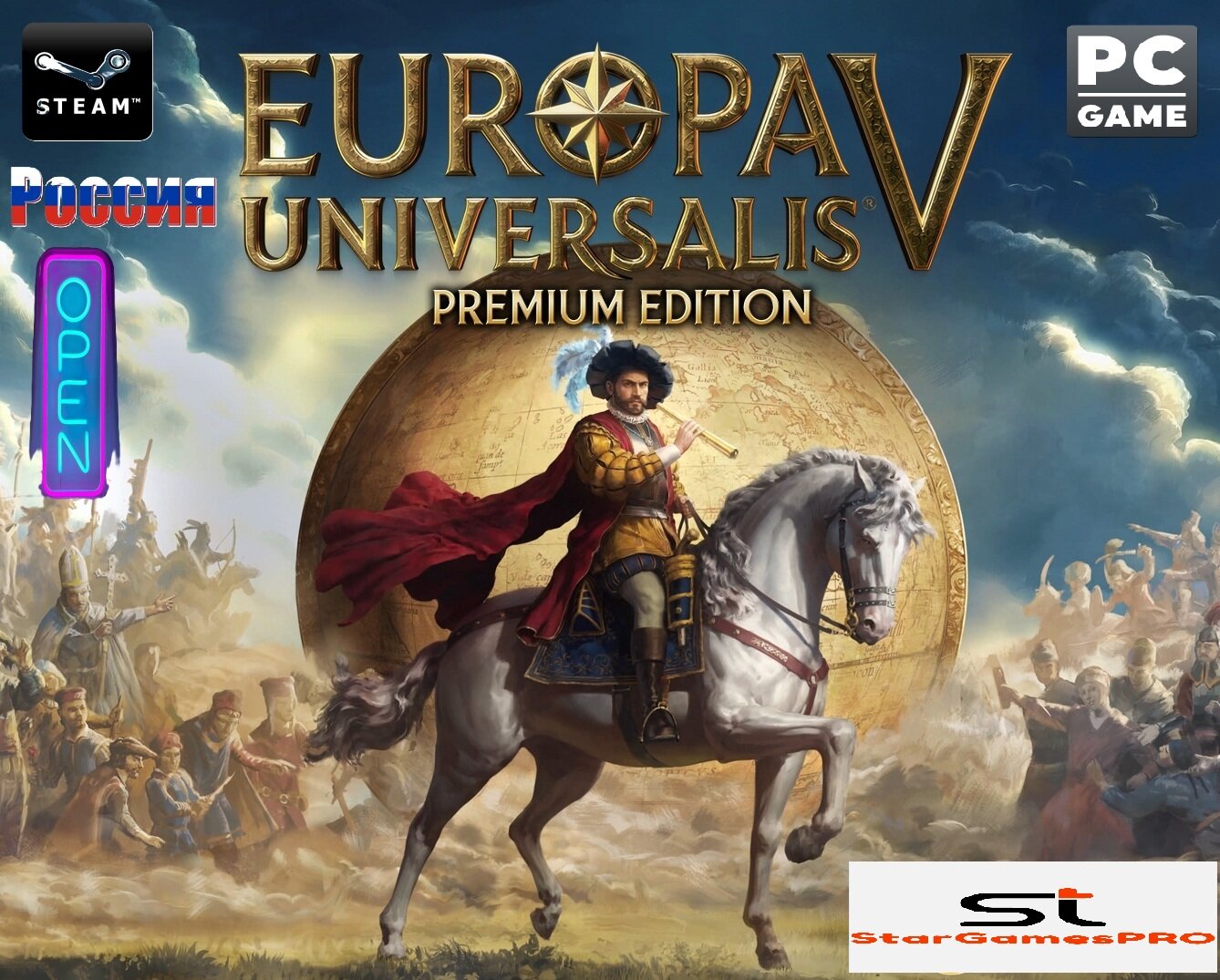 Europa Universalis V - Premium Edition игра на аккаунте для ПК с OFF активацией для Steam (PC) РФ + СНГ