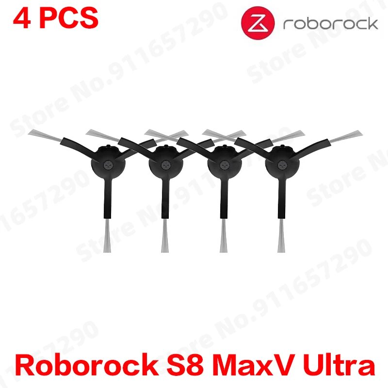 Аксессуары для робота-пылесоса Roborock S8 MaxV Ultra Черный, 4 Pcs1