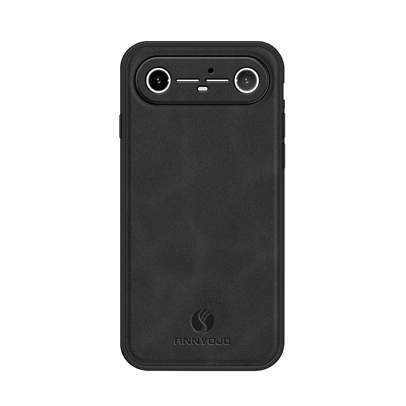 Чехол для Tecno Pova Slim Spark Slim из благородной кожи из овчины, Текно Пова Слим, Черный, черный