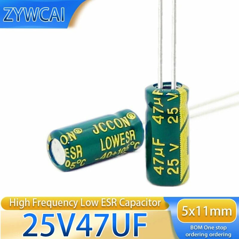 Конденсатор электролитический 25V 47uF 20шт
